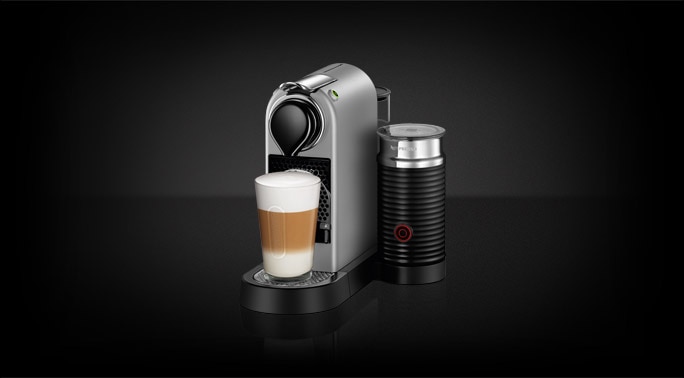 CitiZ&milk Silver Kaffeemaschine | Nespresso