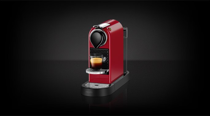 Nespresso Citiz Cherry Red Coffee Machine | Nespresso